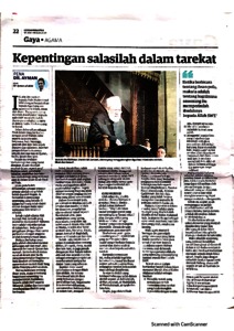 Kepentingan salasilah dalam tarekat - IIUM Repository (IRep)